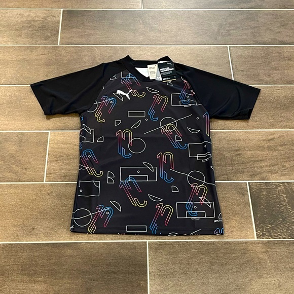 Puma | Shirts | Puma Neymar Jr Thrill Mens Football Soccer Jersey Shirt ...
